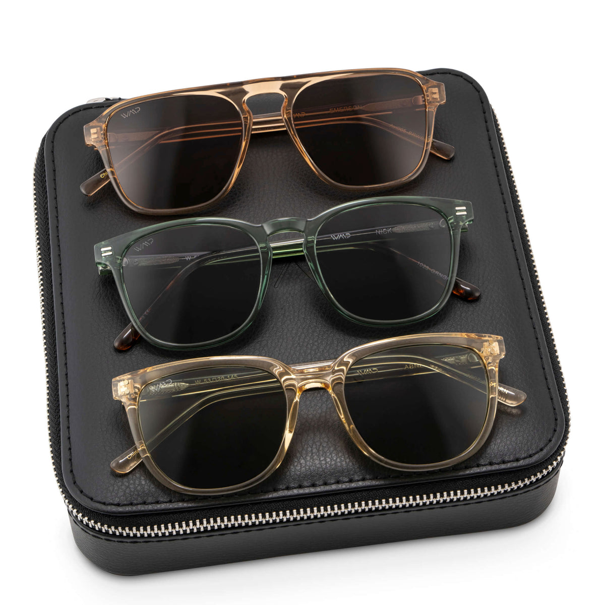 WMP Eyewear | Sunglass Bundle Kit with Case