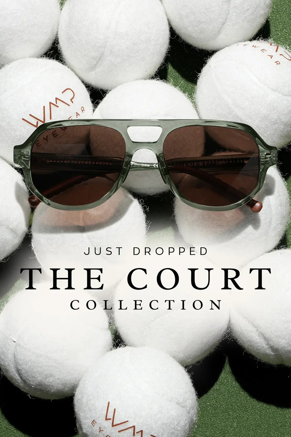 Court Collection Sunglasses | Aviator, Round & Rectangular Styles – WMP ...
